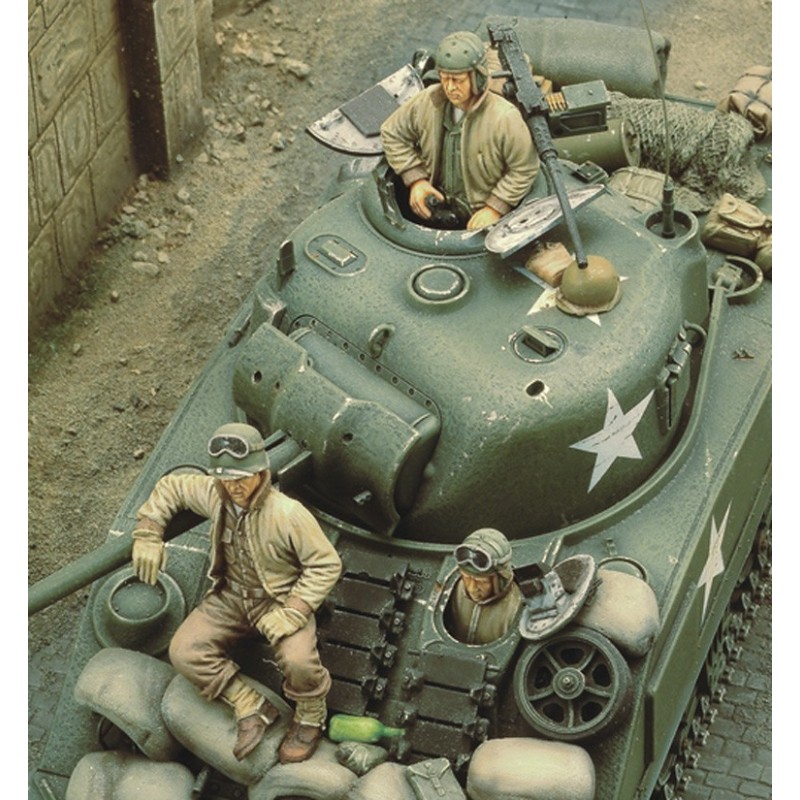 U.S. Sherman crew - WWII (1/35)